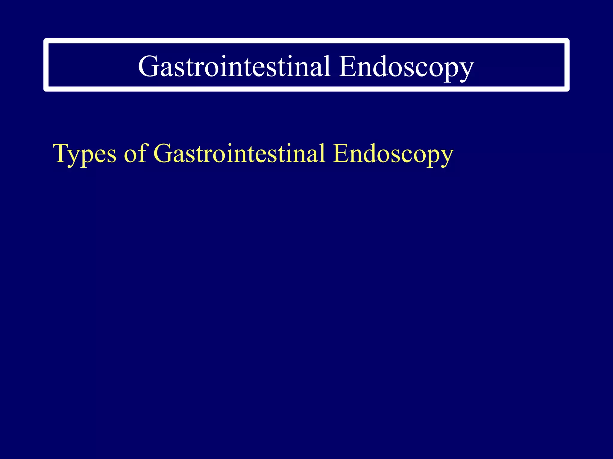 Gastro intestinal system diagnostic-tests- | PPTX