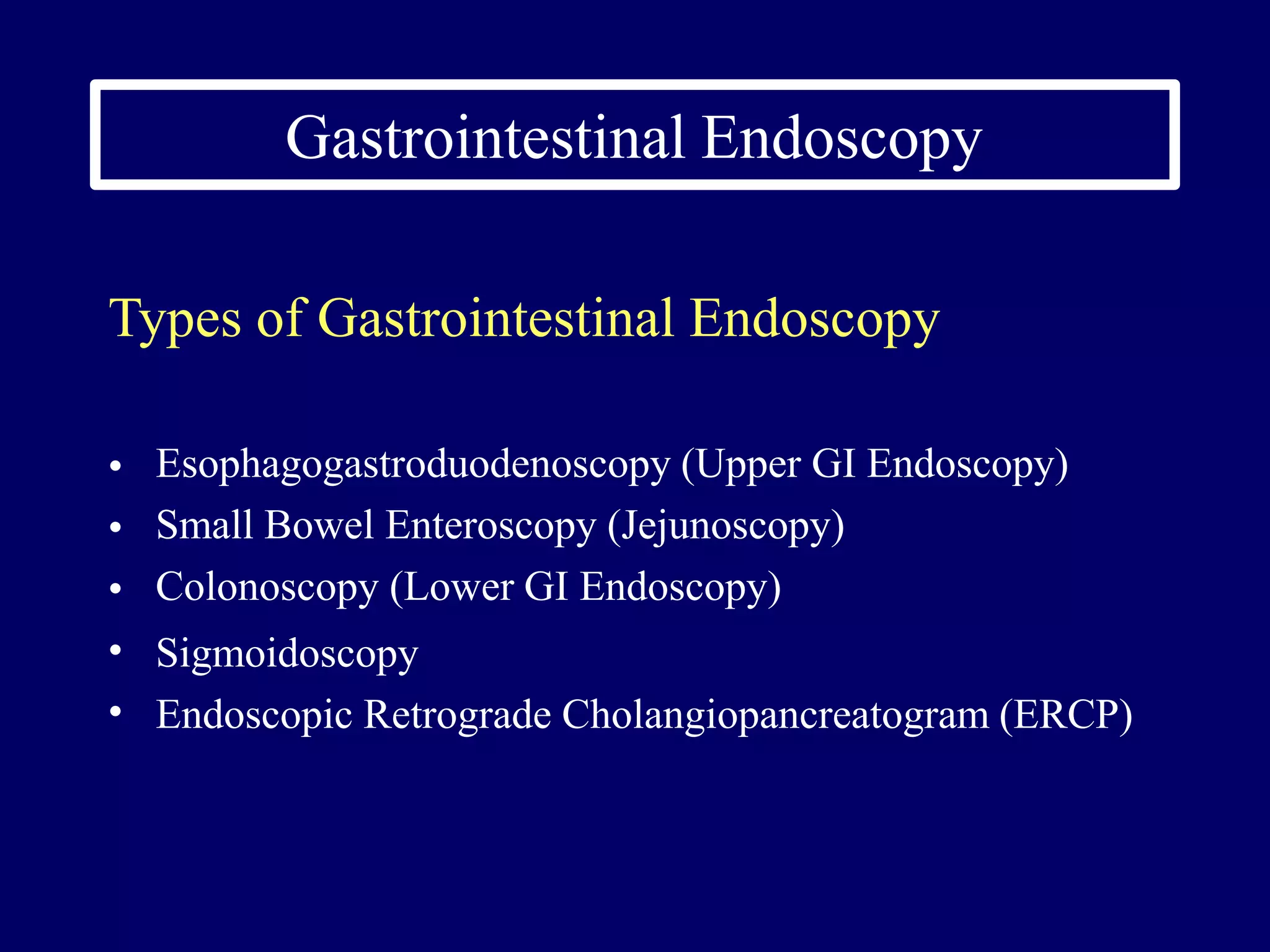 Gastro intestinal system diagnostic-tests- | PPTX