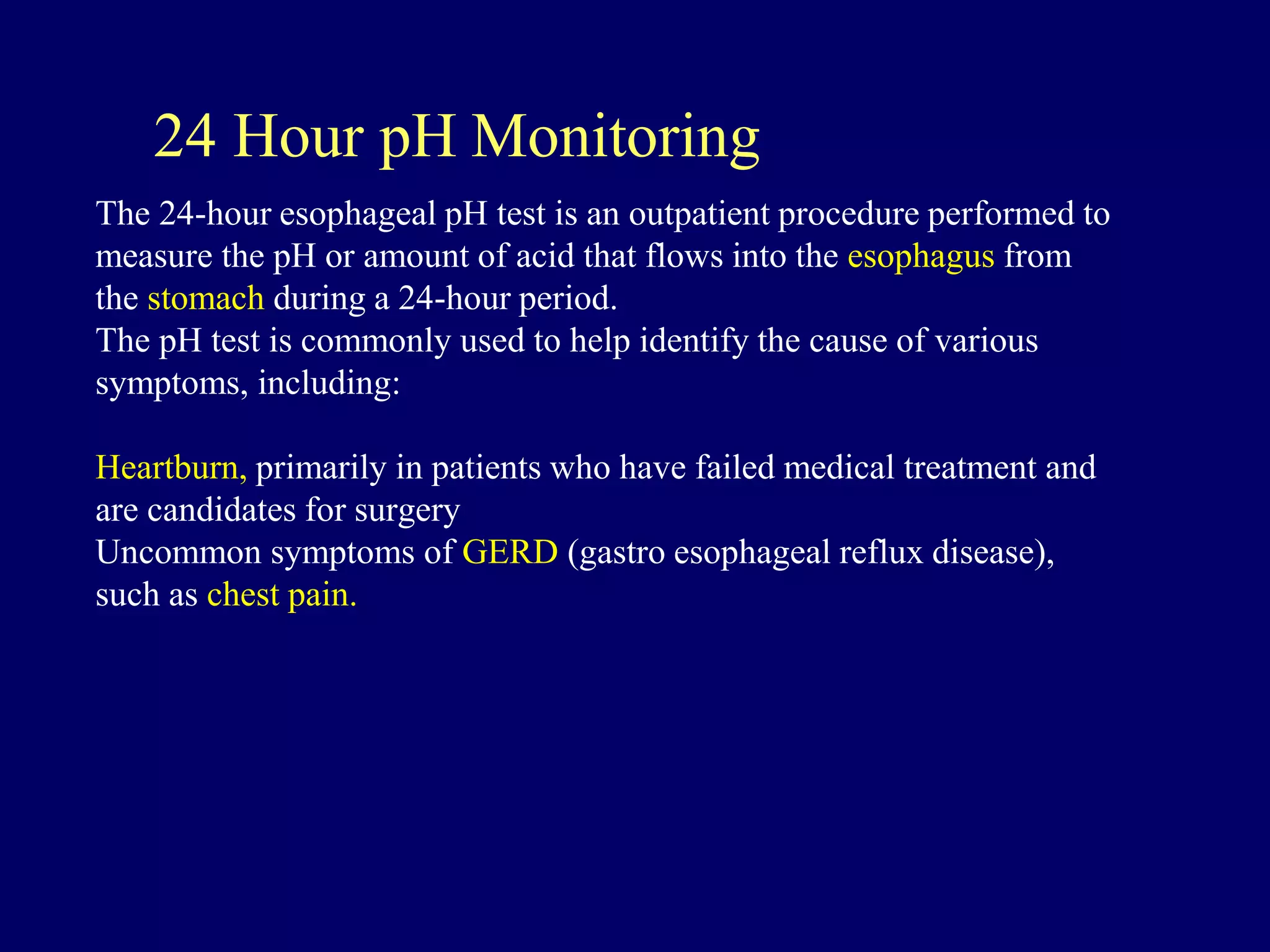 Gastro intestinal system diagnostic-tests- | PPTX
