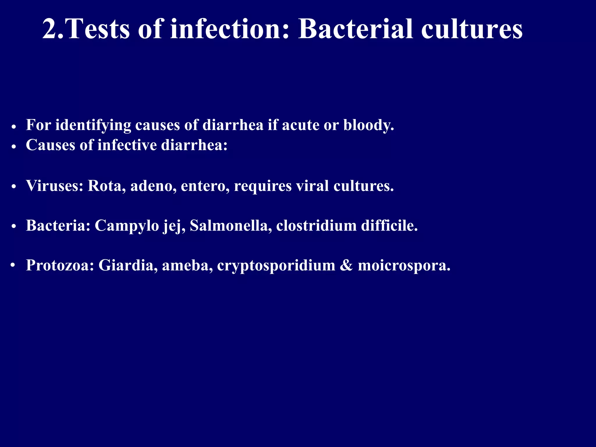 Gastro intestinal system diagnostic-tests- | PPTX