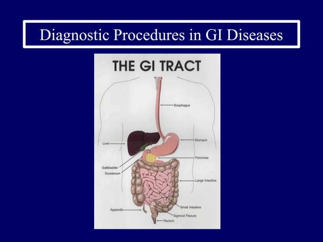 Gastro intestinal system diagnostic-tests- | PPTX