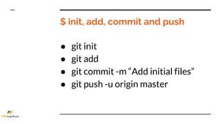 Git - Workshop Disruptiva | PPT