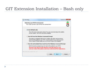 Git extension-training | PPTX