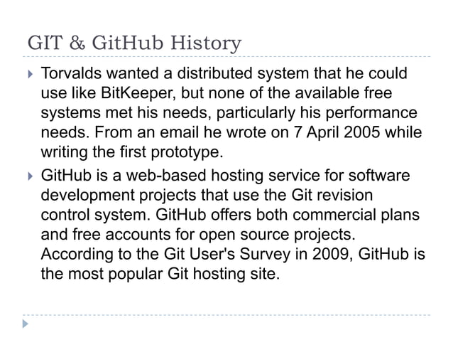 Git extension-training | PPT