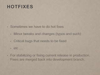 Git flow workflow example | PPTX