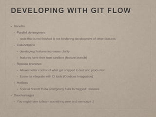 Git flow workflow example | PPTX