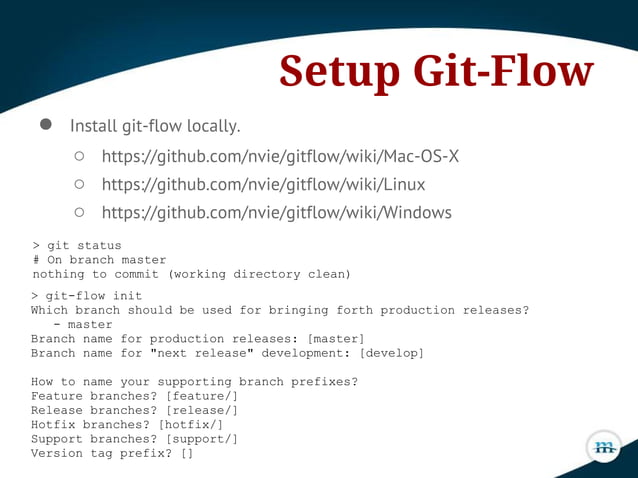 Git flow for daily use | PPT