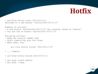Git flow for daily use | PPT