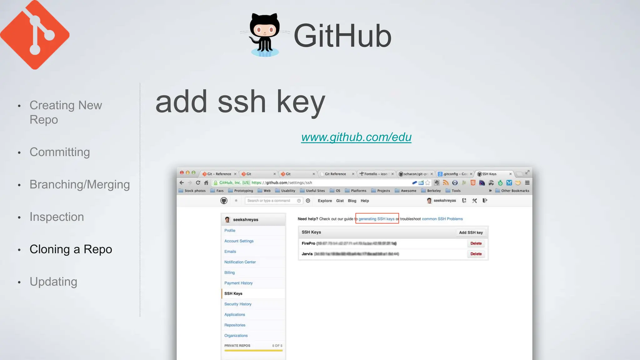 Git-GitHub.ppt for teaching all college stidents | PPT