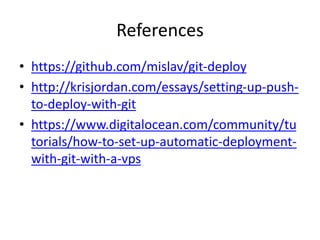 Introducing Git to your FTP workflow | PPT