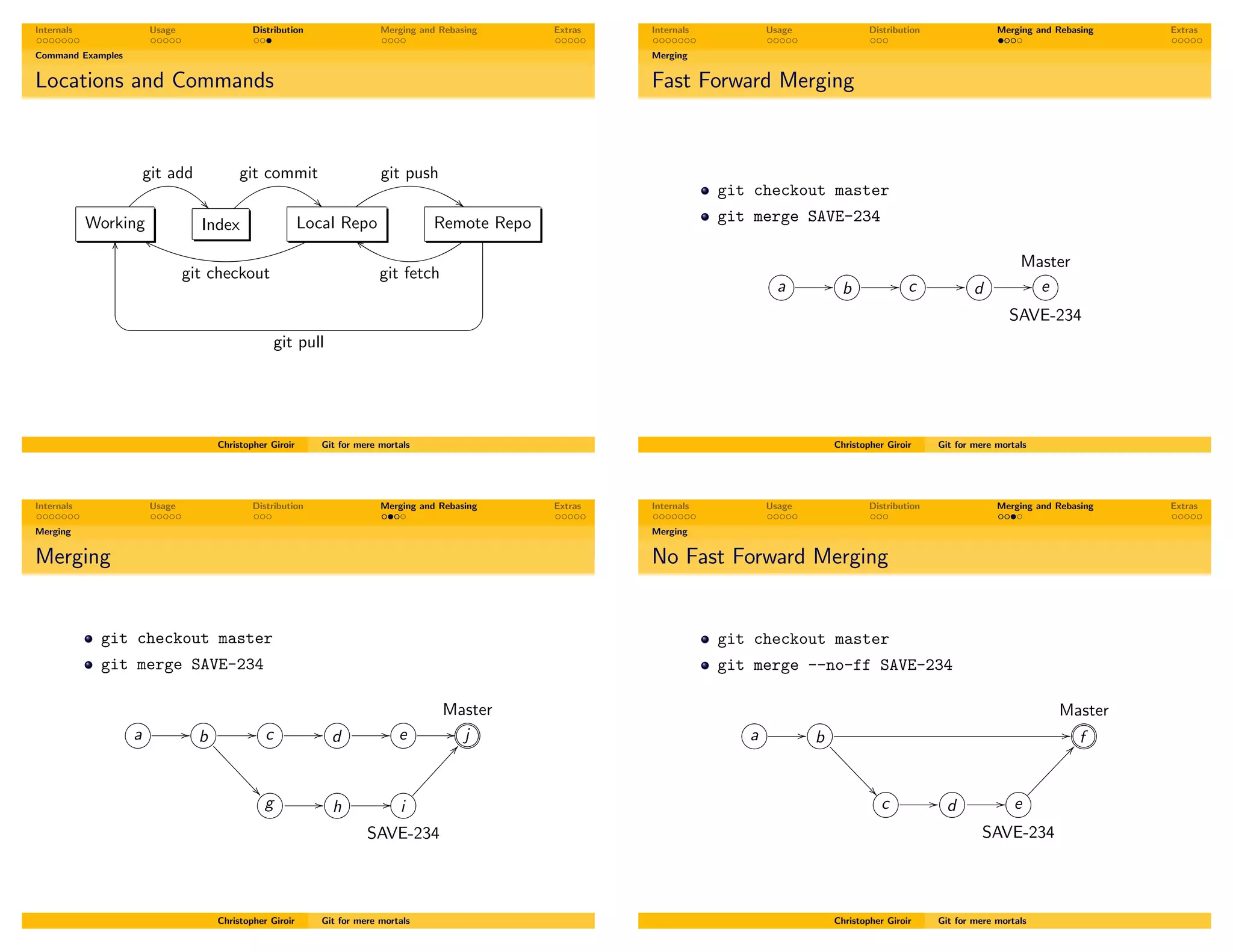 Git Presentation - Handout | PDF
