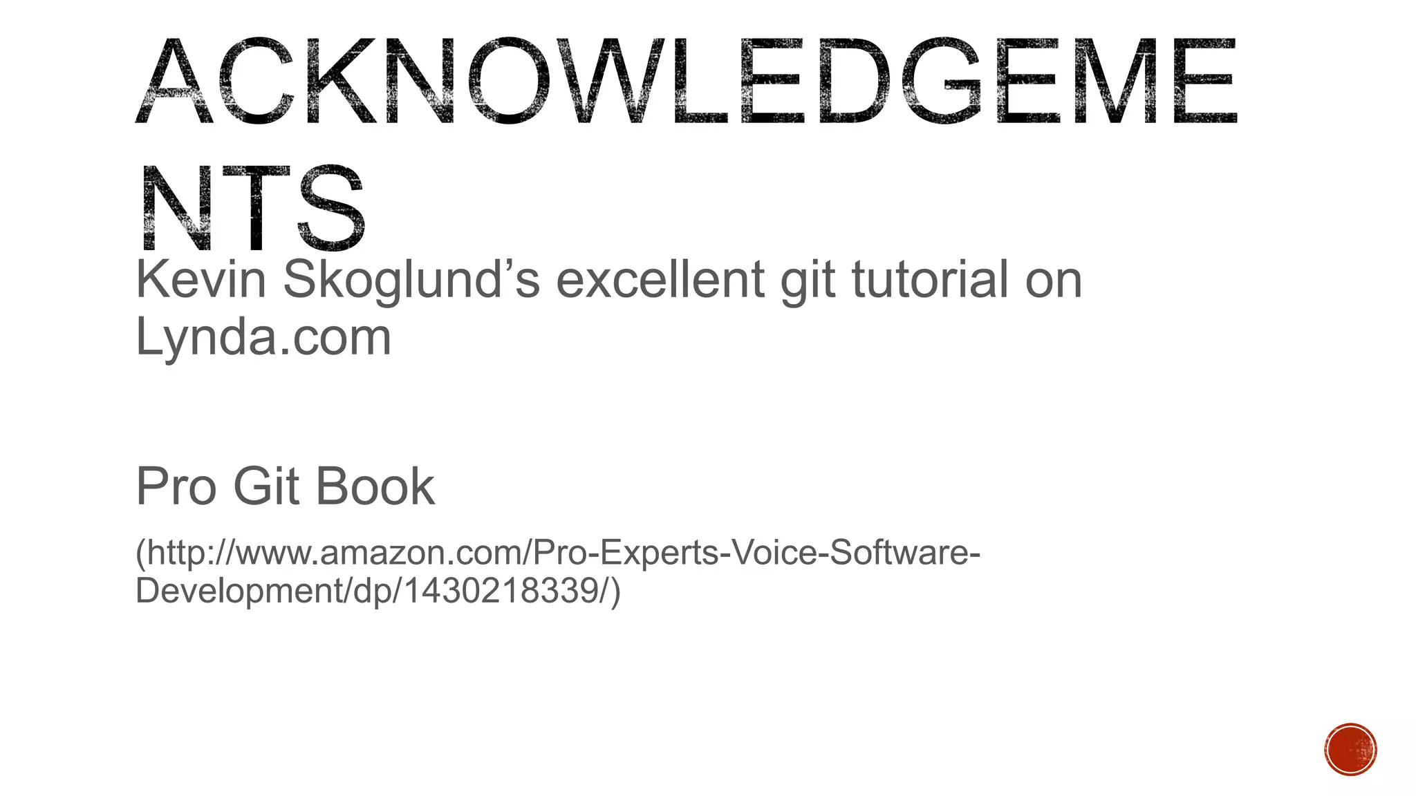 Git primer | PPTX | Operating Systems | Computer Software and Applications