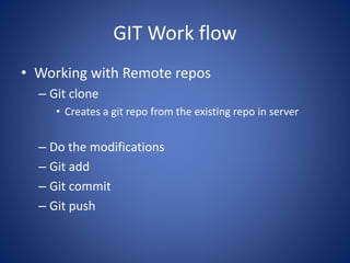 Git theory | PPTX