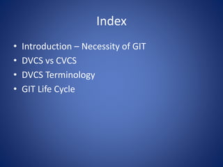 Git theory | PPTX