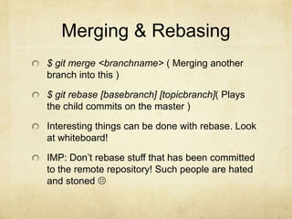 Introduction to GIT | PPT