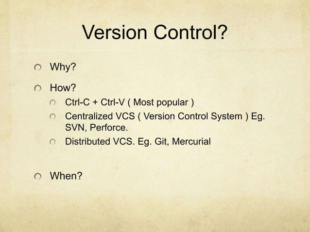 Introduction to GIT | PPT