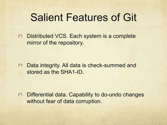 Introduction to GIT | PPT