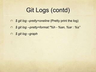 Introduction to GIT | PPT