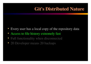 Git- Fast version control system | PPT
