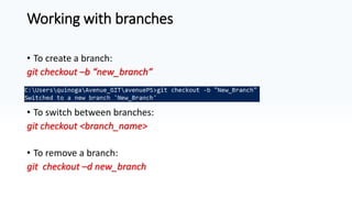 Demystifying Git | PPT