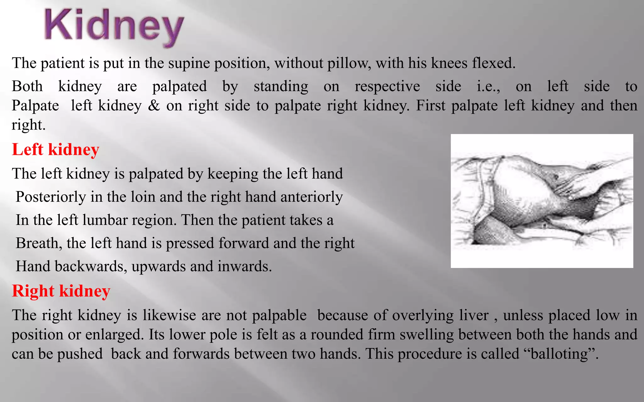 EXAMINATION OF GIT | PPTX