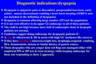 GIT 4th endoscopy indications20 | PPTX