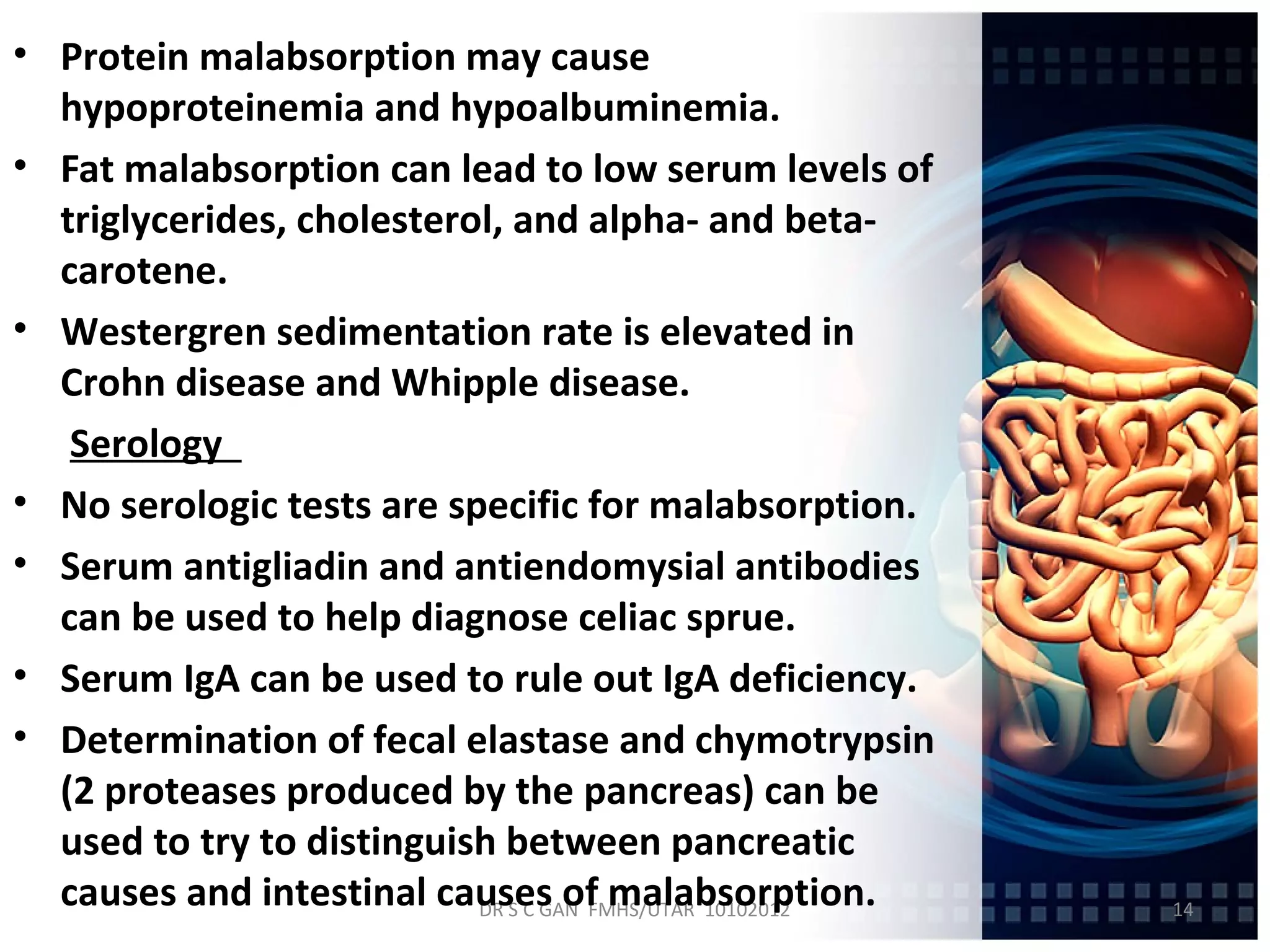 Git5 malabsorption syndrome | PPT
