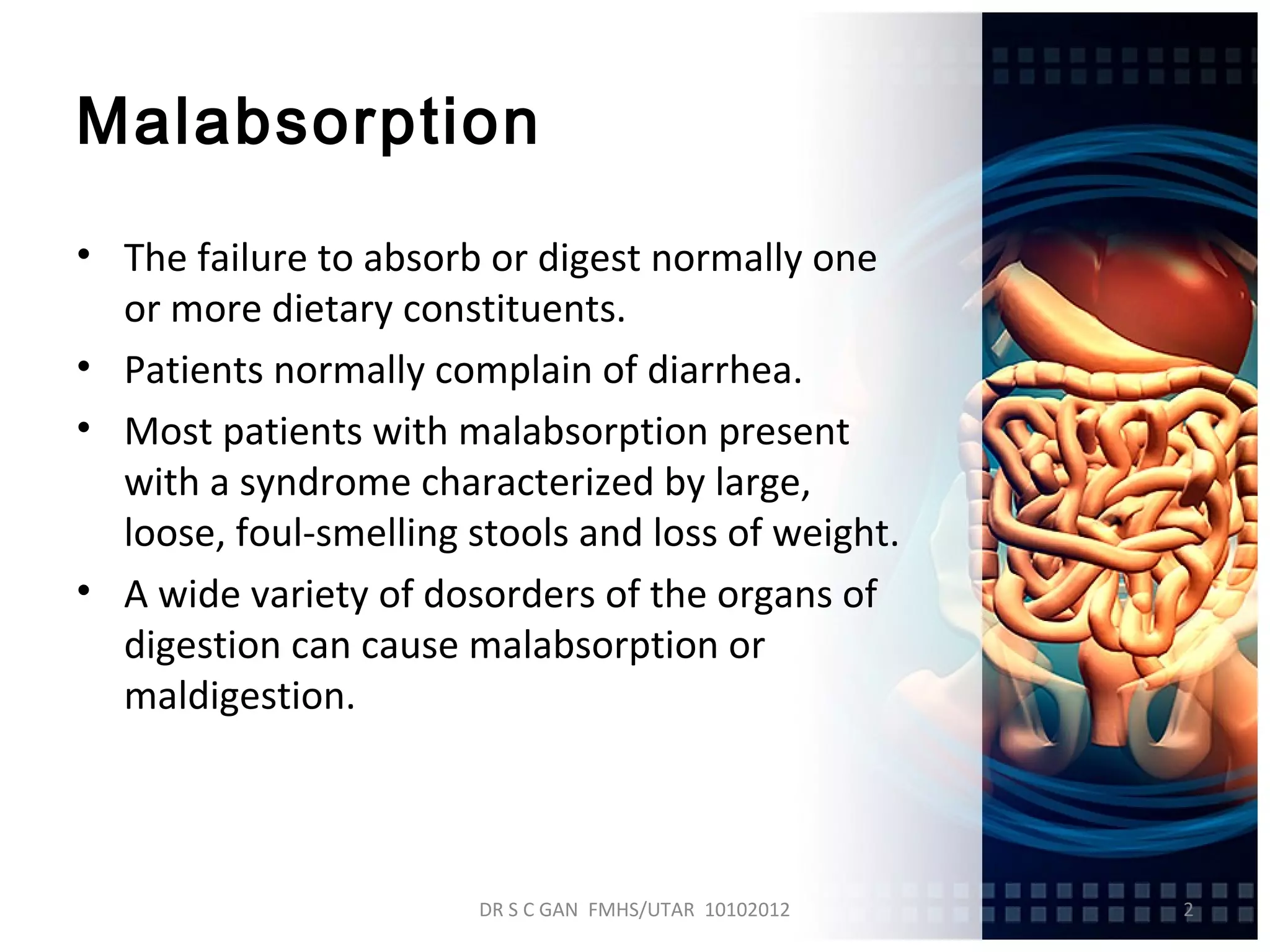 Git5 malabsorption syndrome | PPT
