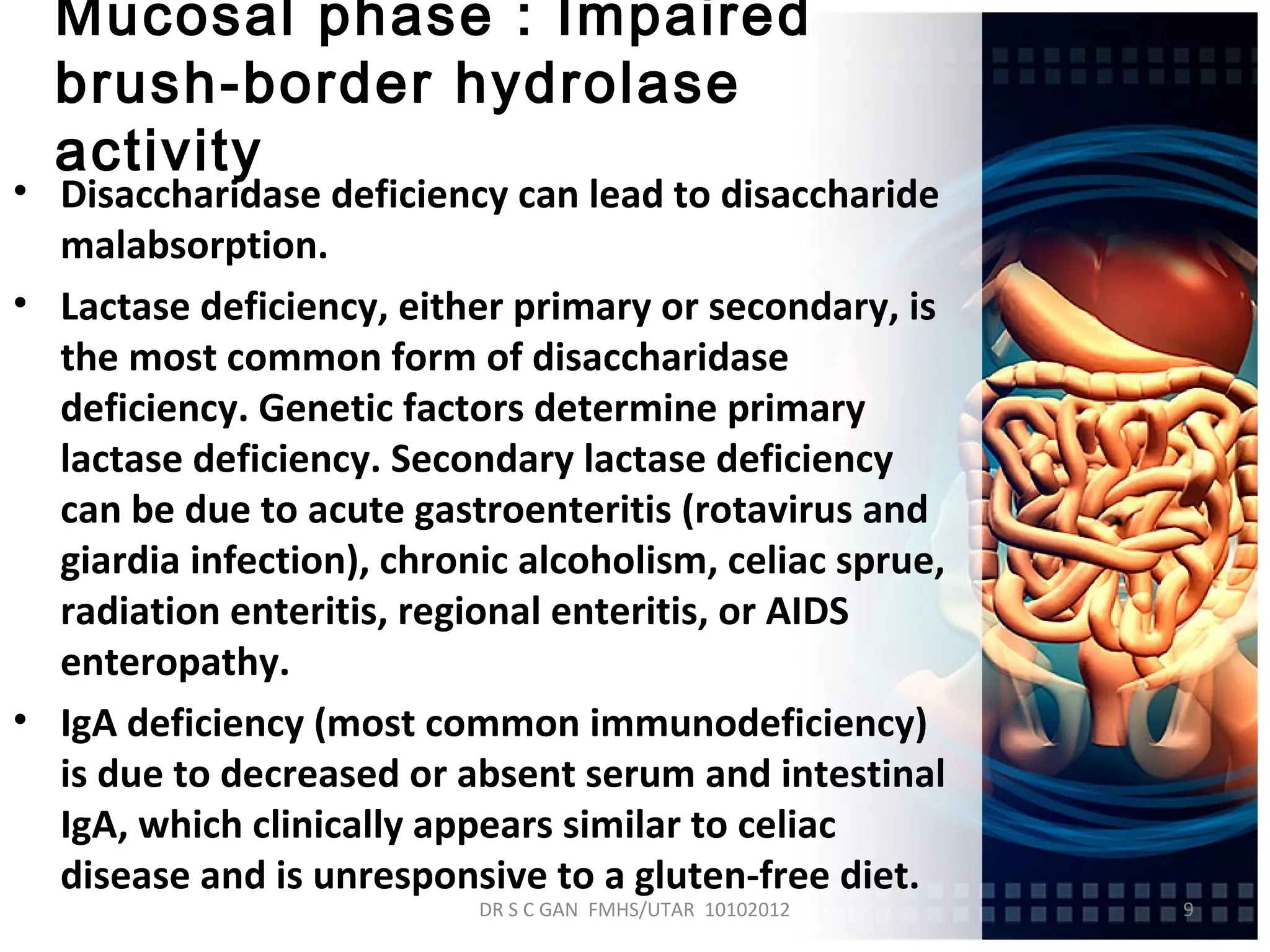 Git5 malabsorption syndrome | PPT