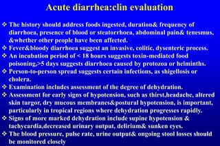 Git 6th acute diarrhea | PPT