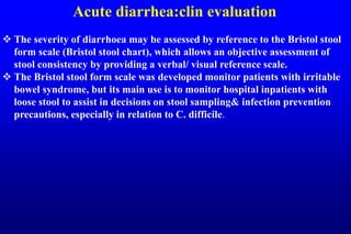 Git 6th acute diarrhea | PPT