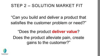 GITA - Startup Coaching Master Class - Customer Dev, Value Proposition ...