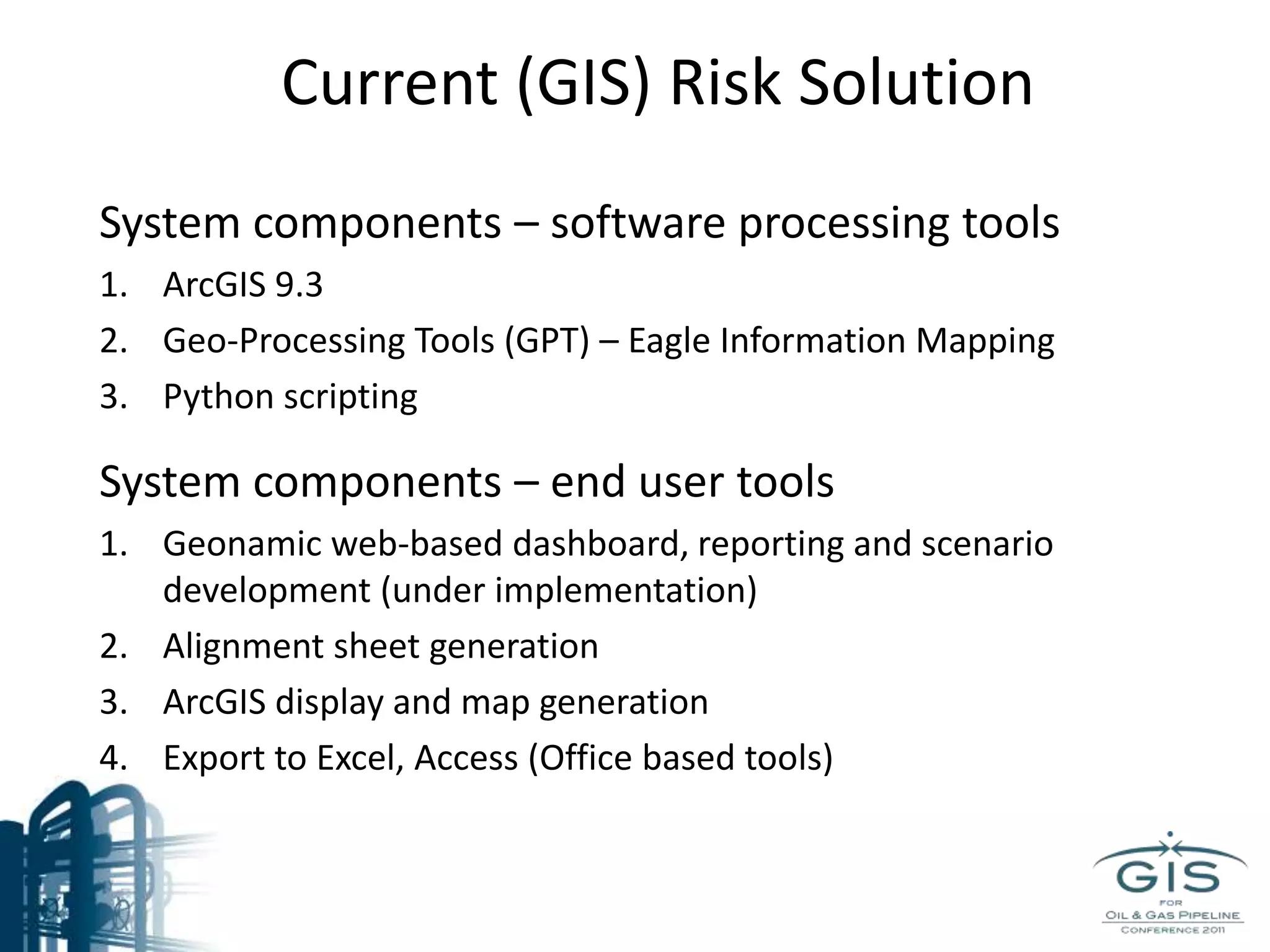 Willbros GITA Presentation on GIS-Based Risk Assessment | PPTX