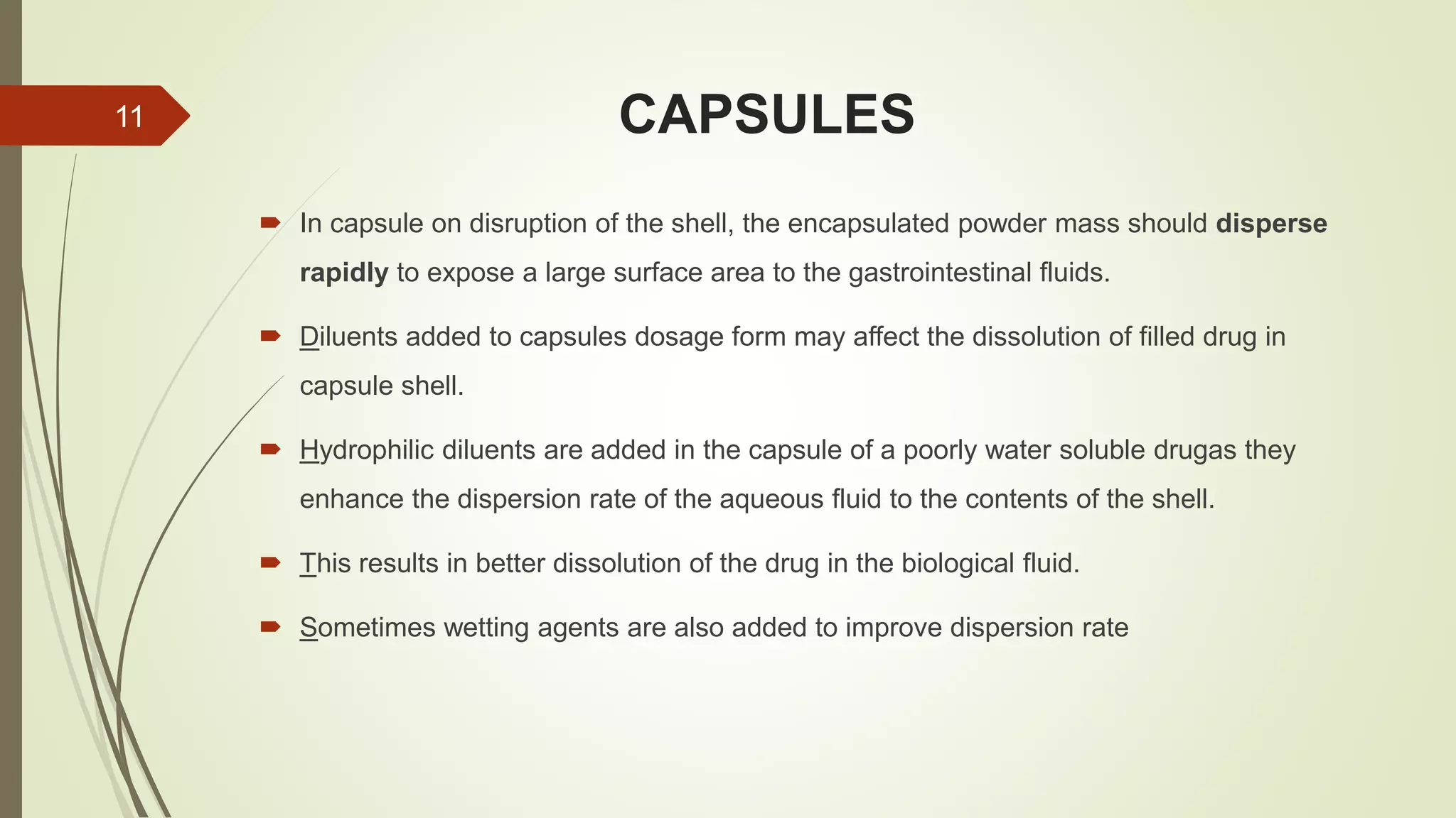 ROLE OF DOSAGE FORM IN GASTRO-INTESTINAL ABSORPTION | PPTX