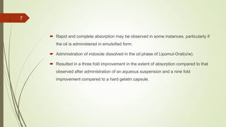 ROLE OF DOSAGE FORM IN GASTRO-INTESTINAL ABSORPTION | PPTX