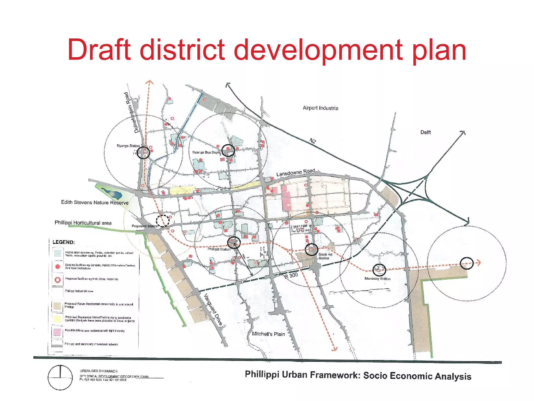 Building and Landscape Design Philippi Local Area Development Framework ...