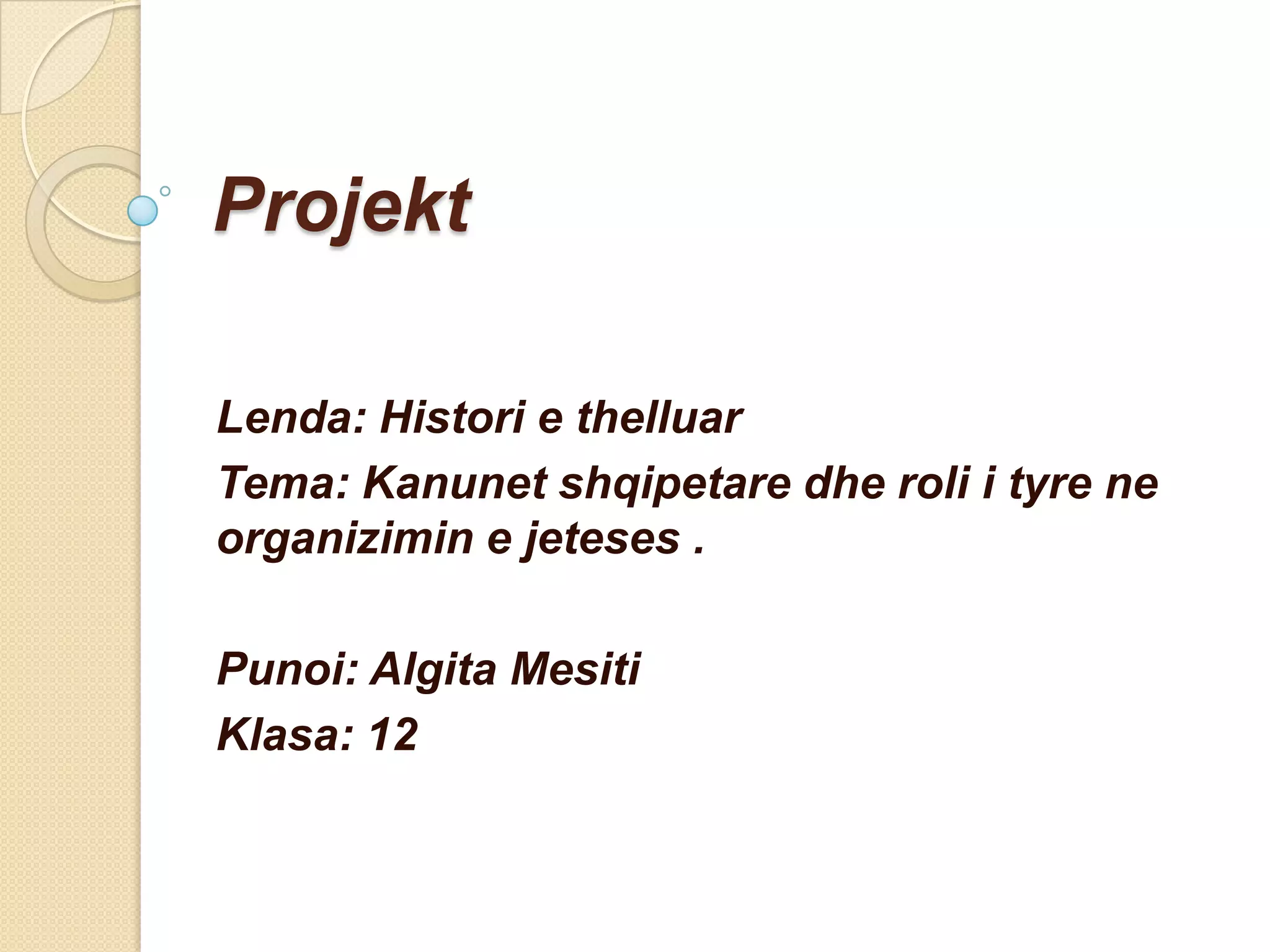 histori e thelluar | PPTX