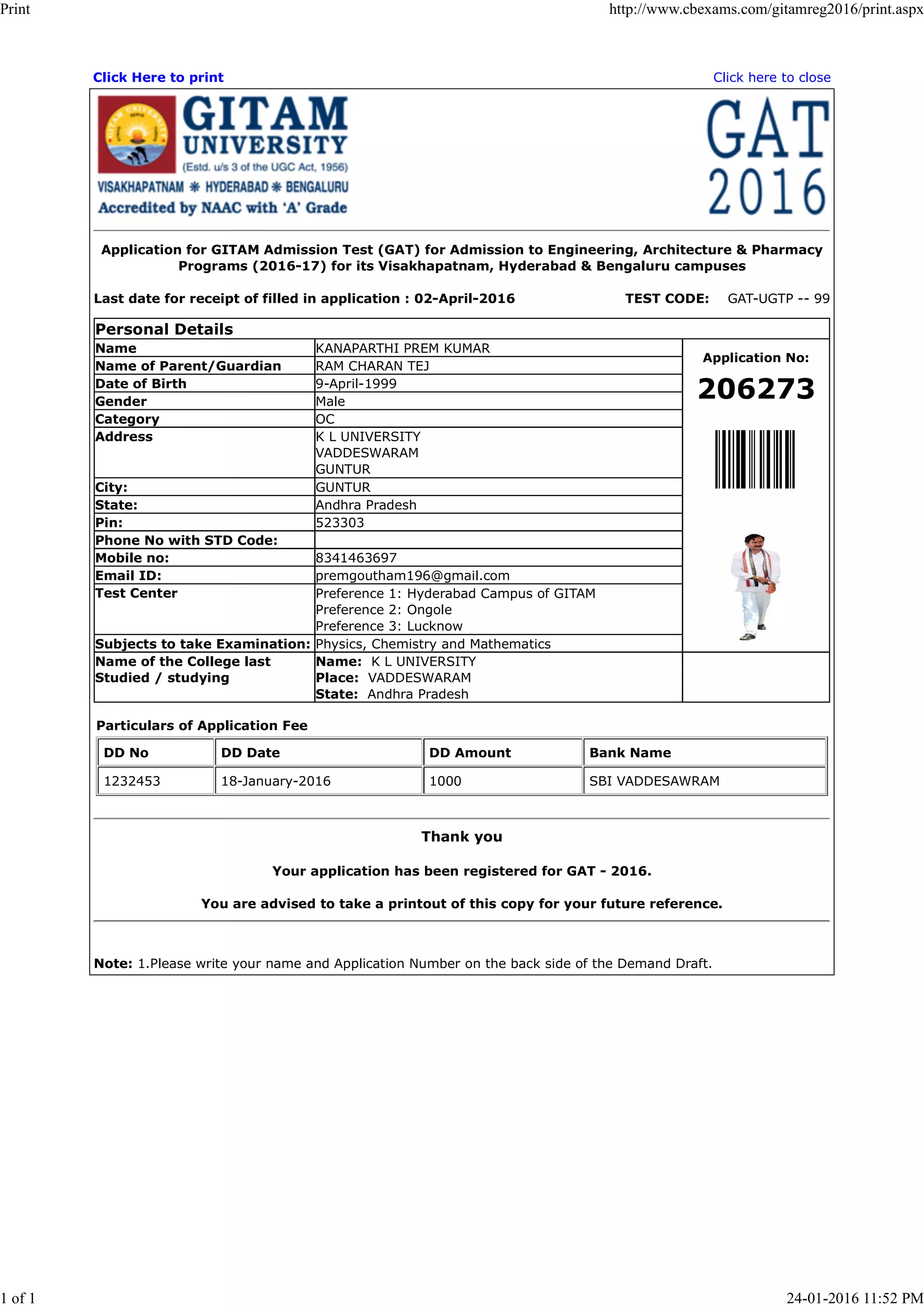 Gitam | PDF | Education