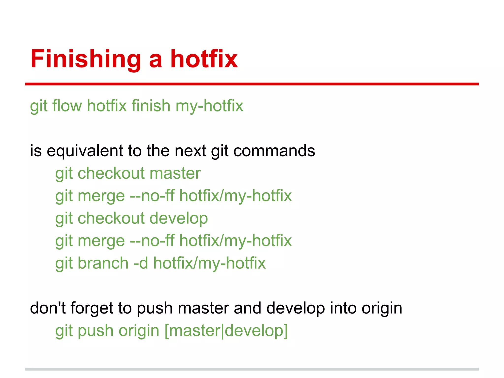 Git and git flow | PDF