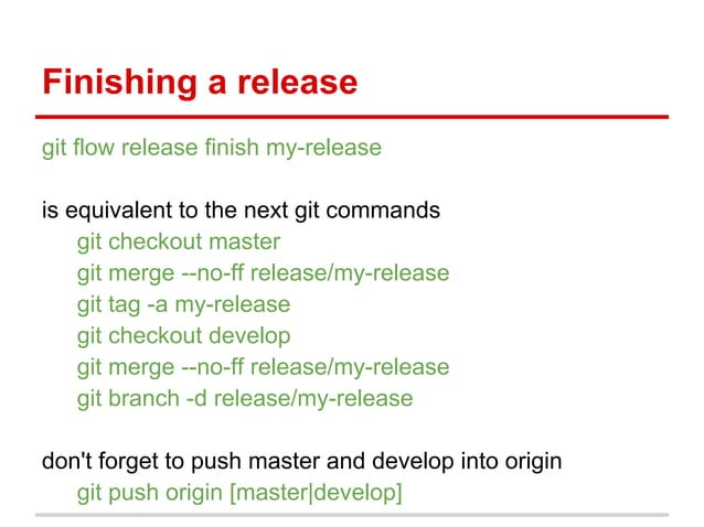 Git and git flow | PPT