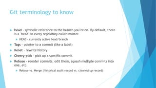 Intro to Git and Github | PPT