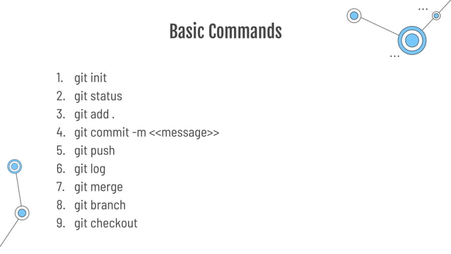 A crash course on git as version control system and GitHub | PPT