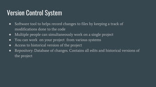 Git and GitHub | PPTX