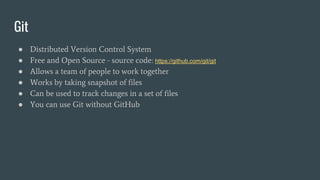 Git and GitHub | PPTX