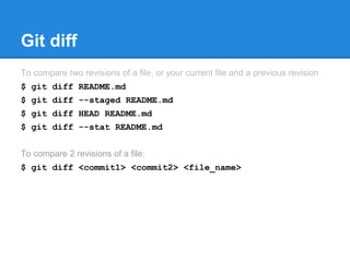 Git and github 101 | PPT