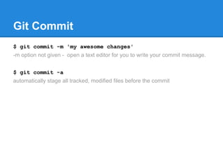 Git and github 101 | PDF