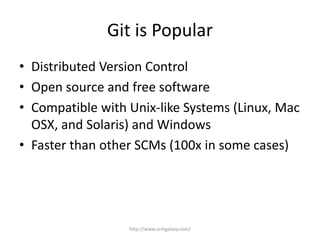 Git and github fundamental | PPT