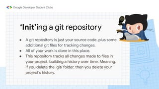 Git and GitHub Info Session | PPT