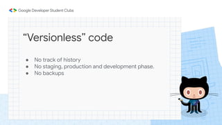 Git and GitHub Info Session | PPT