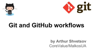 Git and GitHub workflows | PDF